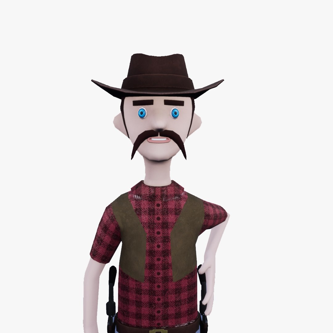 Texas Characters Pack 3D Model - TurboSquid 2327191