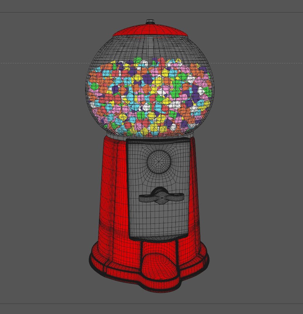 c4d gumball machine