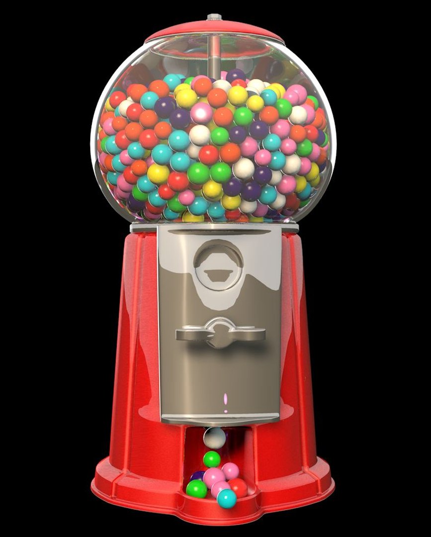 c4d gumball machine