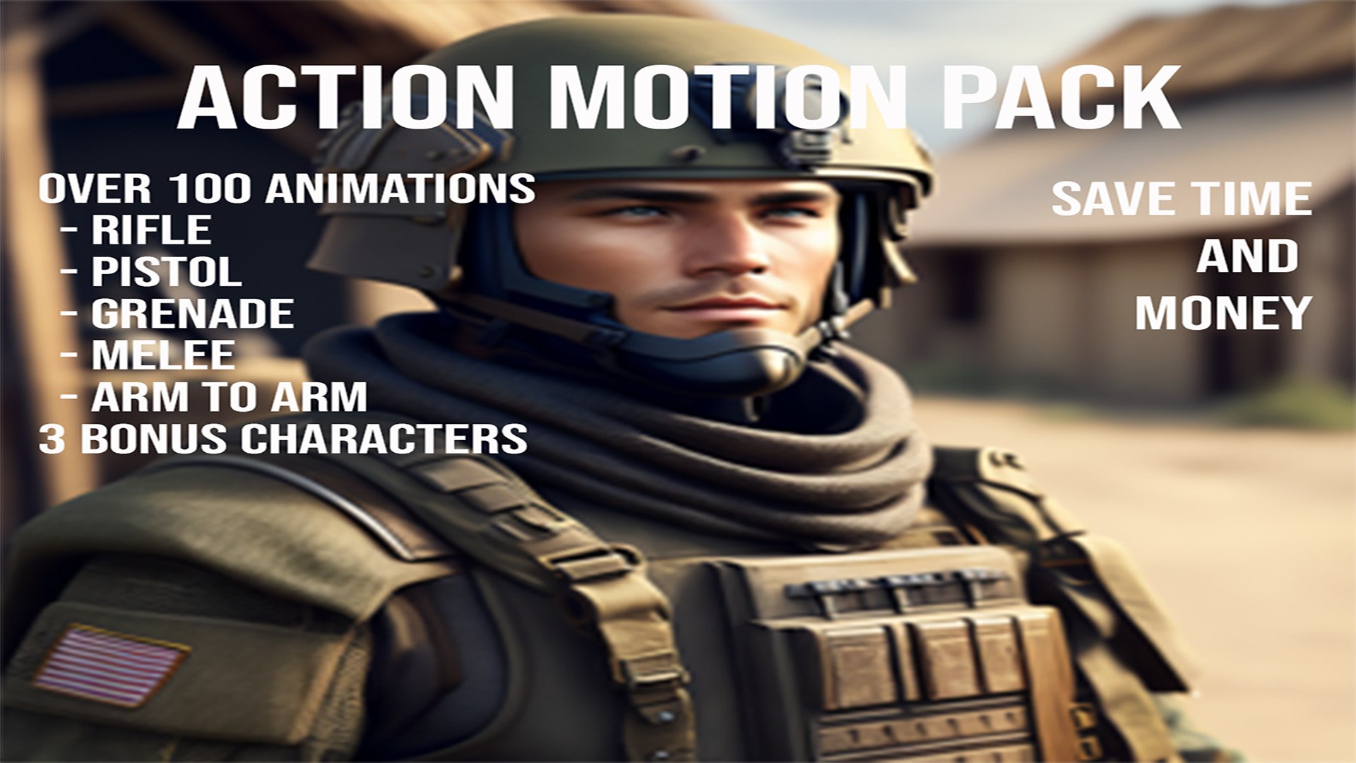 Action Animation Pack 3D Model - TurboSquid 2068067