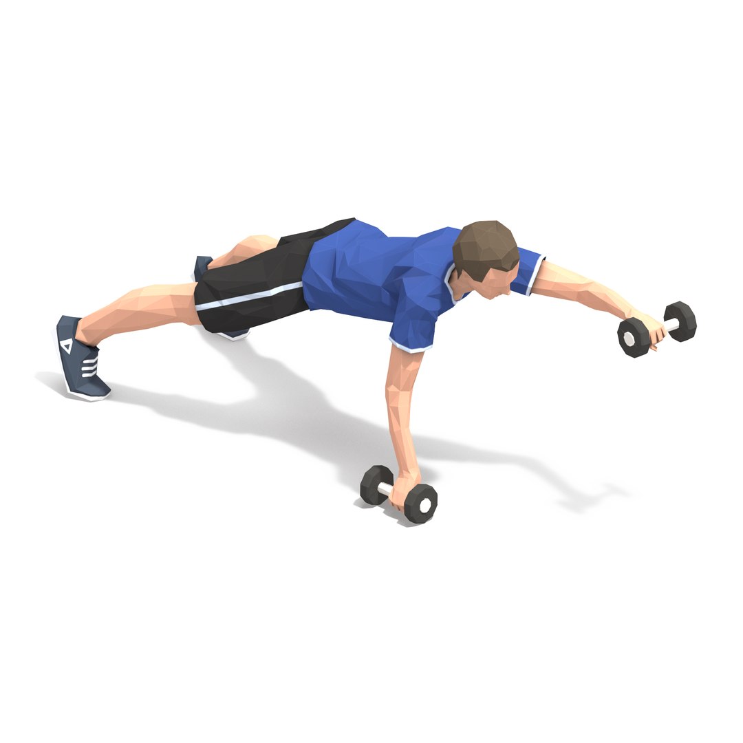 Animations Exercise Man 3D Model - TurboSquid 1706229