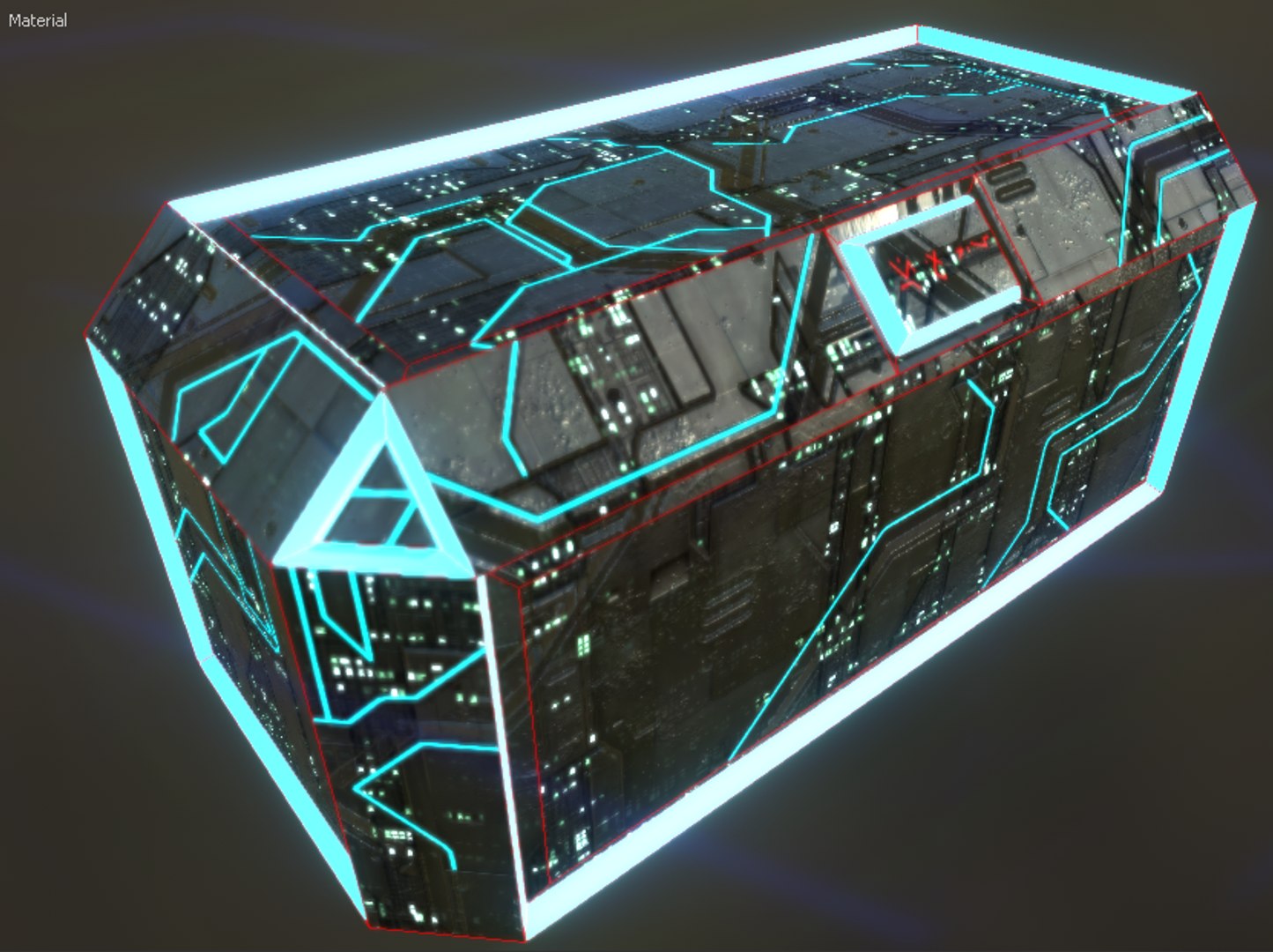 Sci-fi Box Model - TurboSquid 1203536