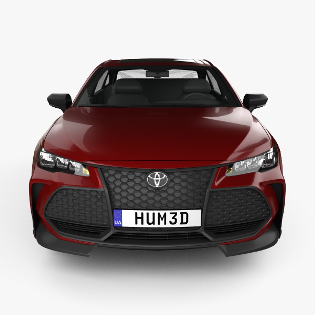 3D toyota avalon trd model - TurboSquid 1461532