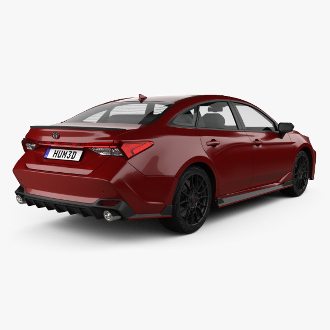 3D toyota avalon trd model - TurboSquid 1461532