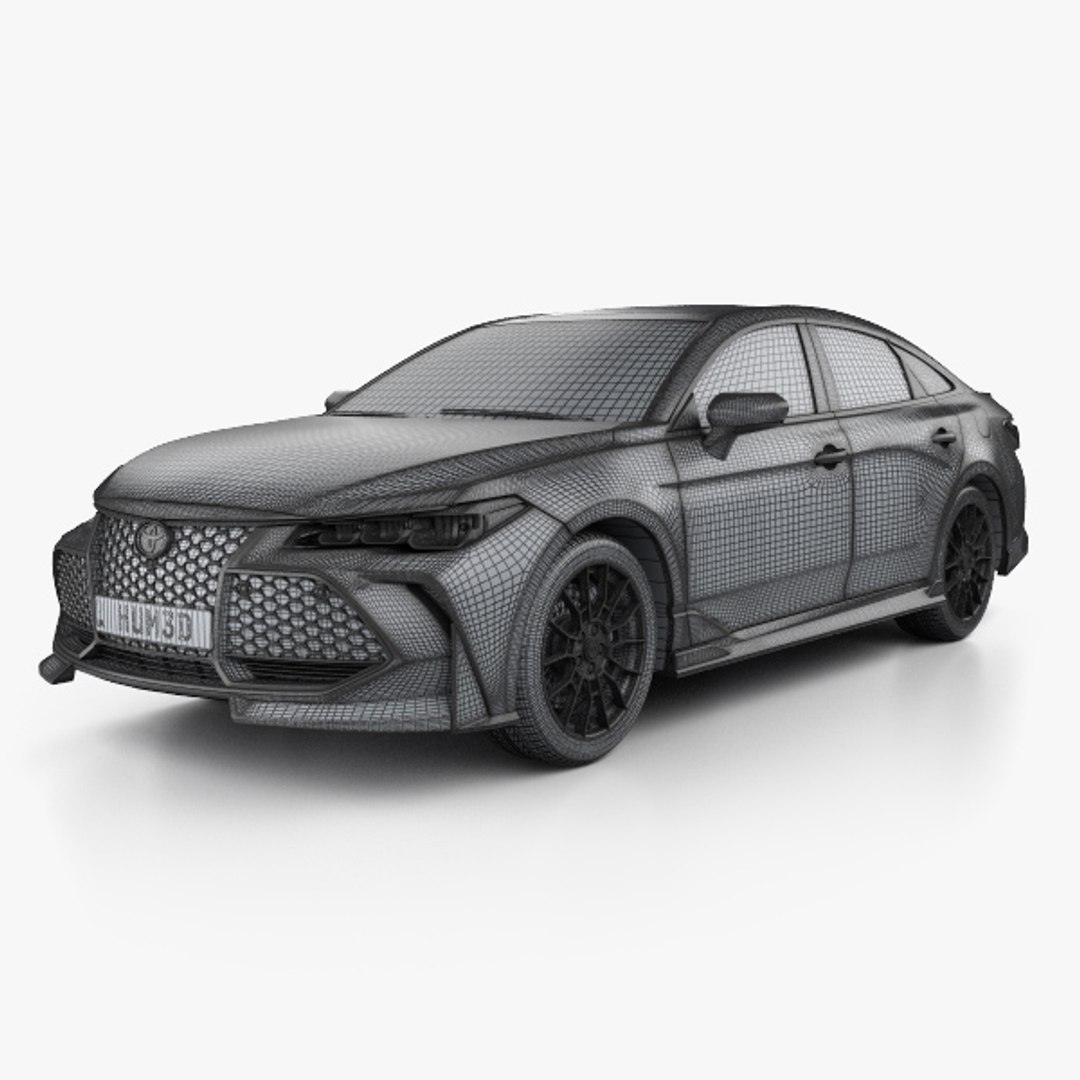 3D toyota avalon trd model - TurboSquid 1461532