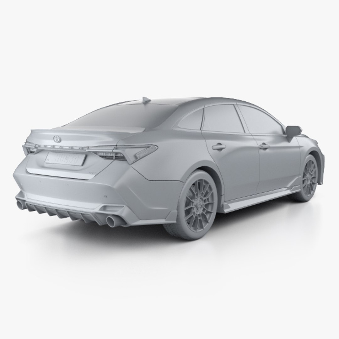 3D toyota avalon trd model - TurboSquid 1461532