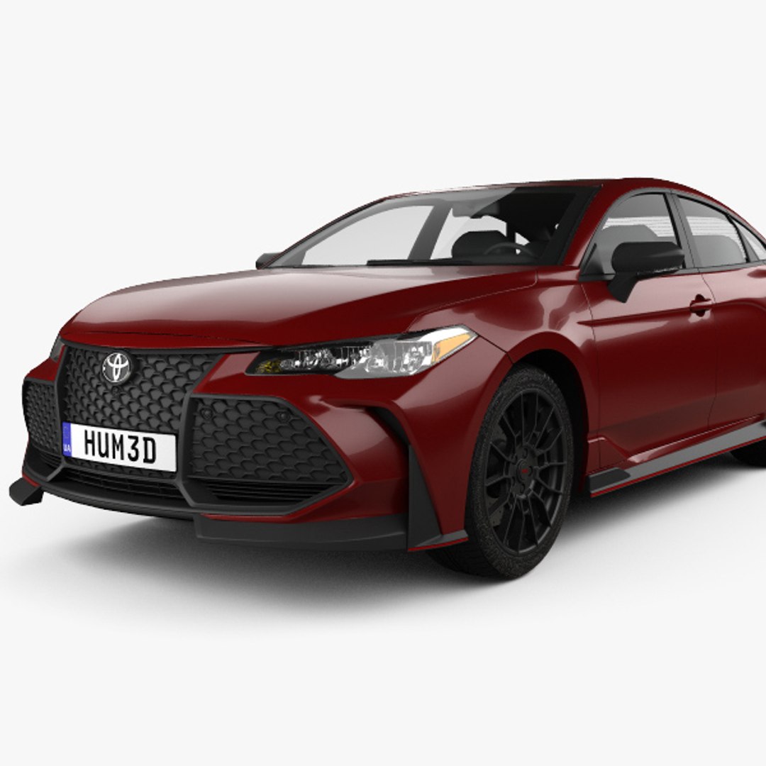3D toyota avalon trd model - TurboSquid 1461532