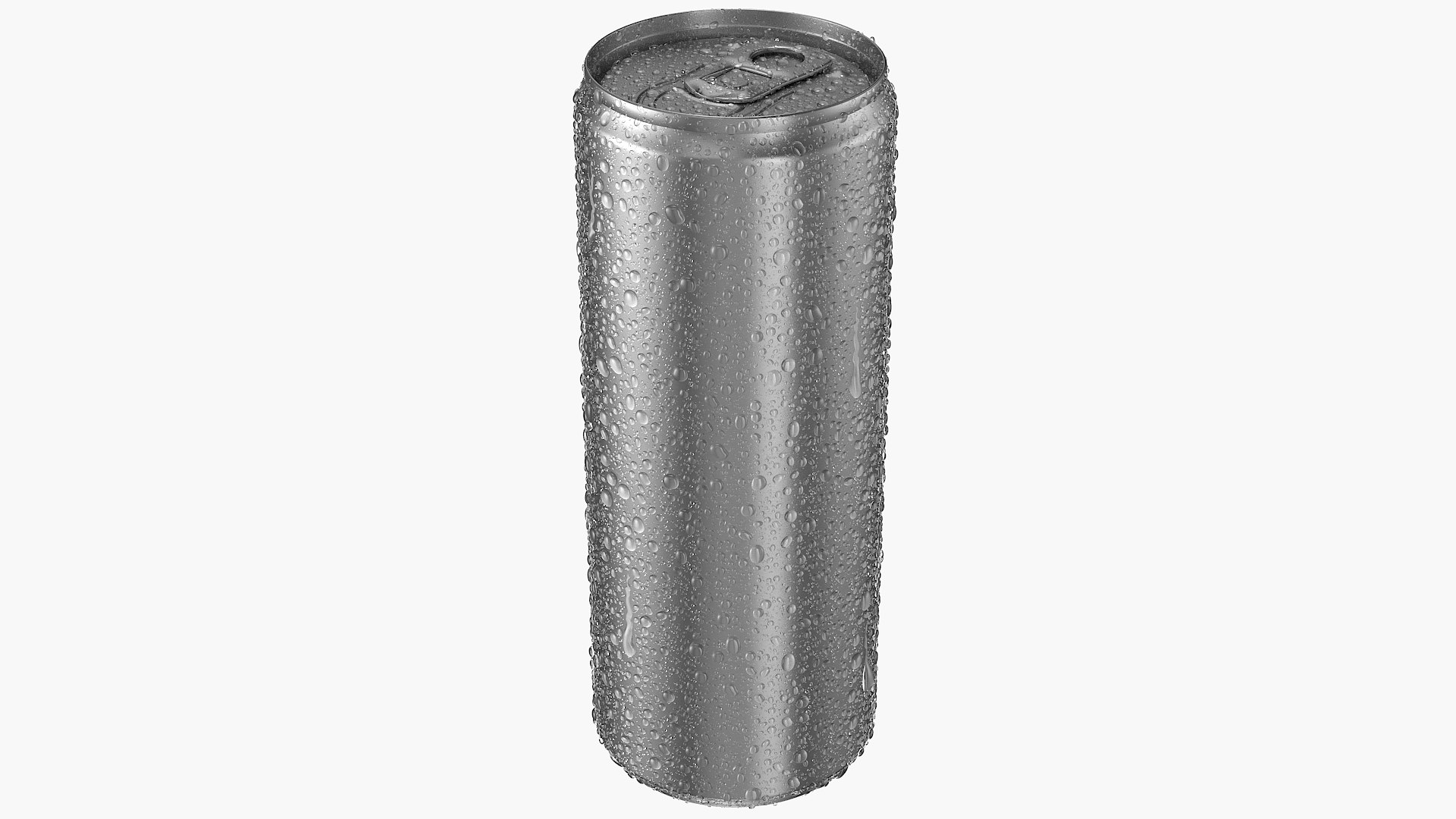 Slim Condensation Can 250ML 3D model - TurboSquid 2073452