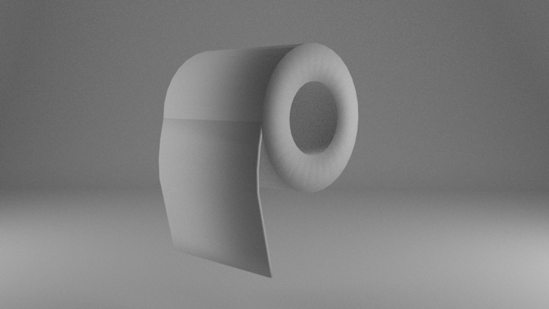 3D Toilet Paper Model - TurboSquid 1319144