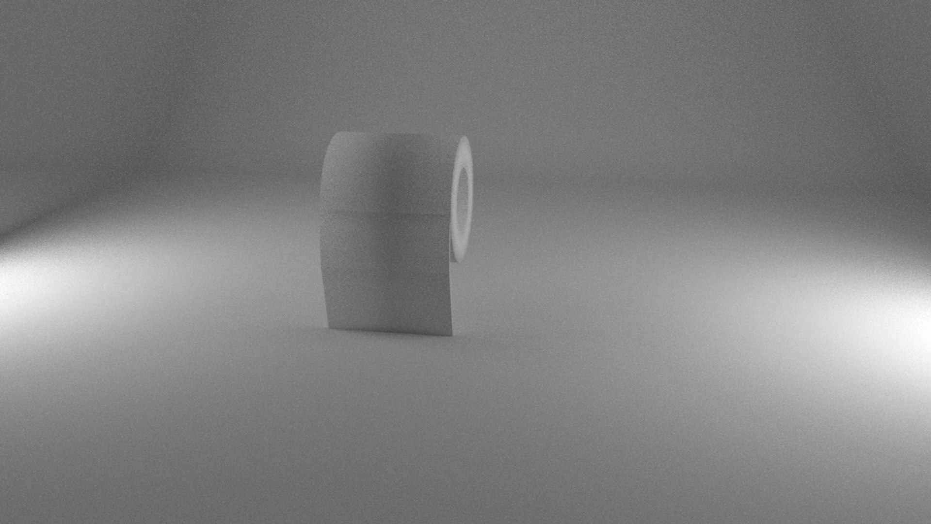 3D Toilet Paper Model - TurboSquid 1319144