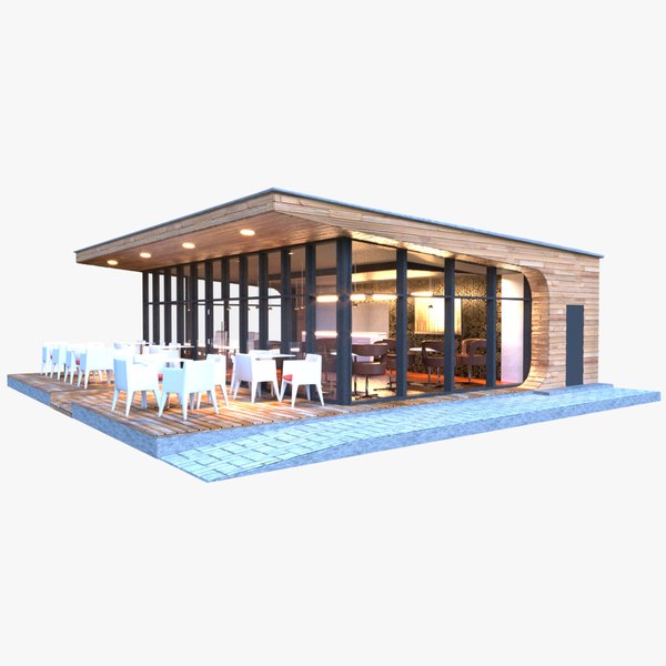 3D Cafe Models | TurboSquid