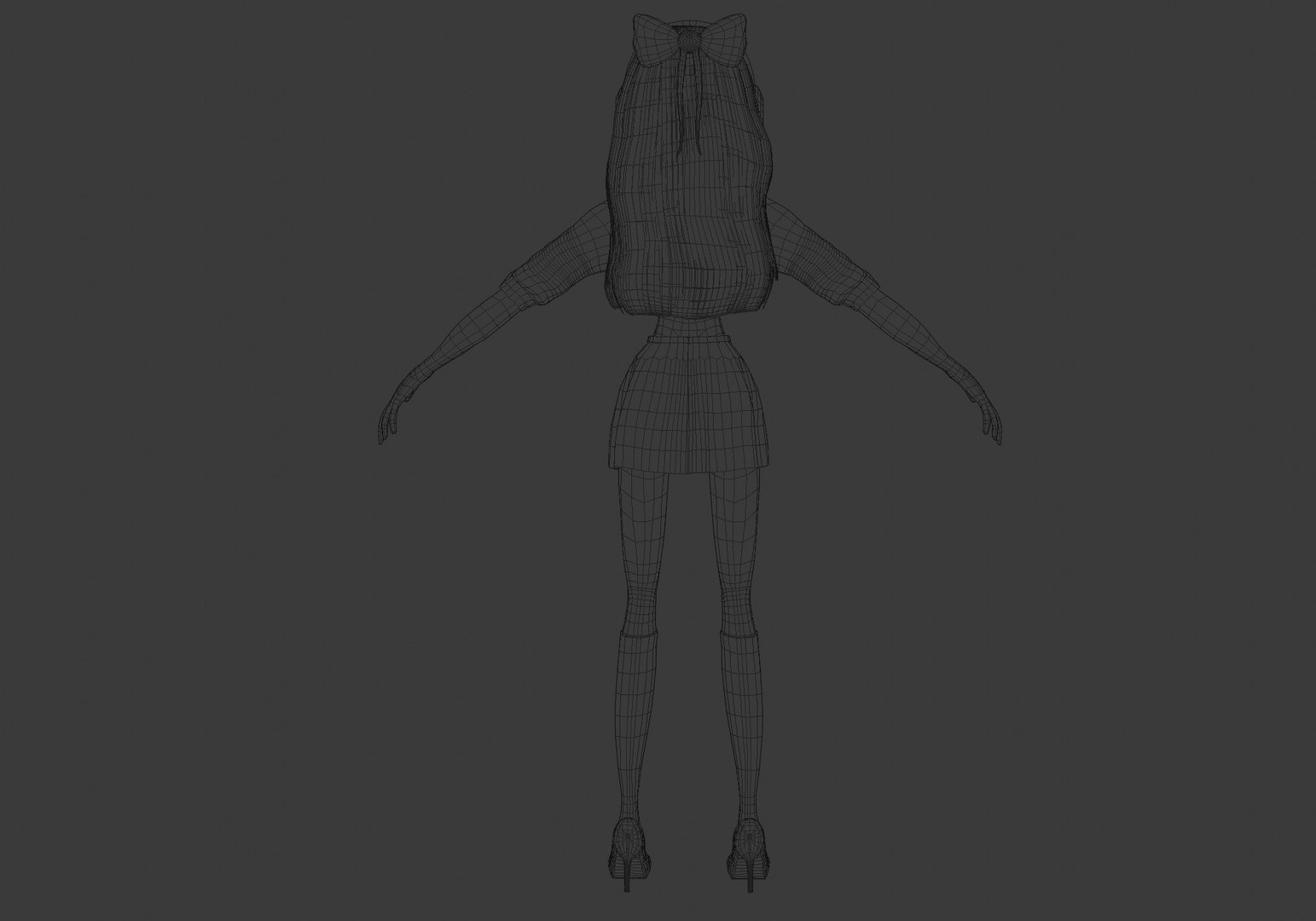 Cute Gaming Girl 3D Model - TurboSquid 1913614