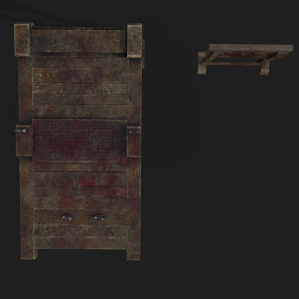Torture table guillotine 3D model - TurboSquid 1437461