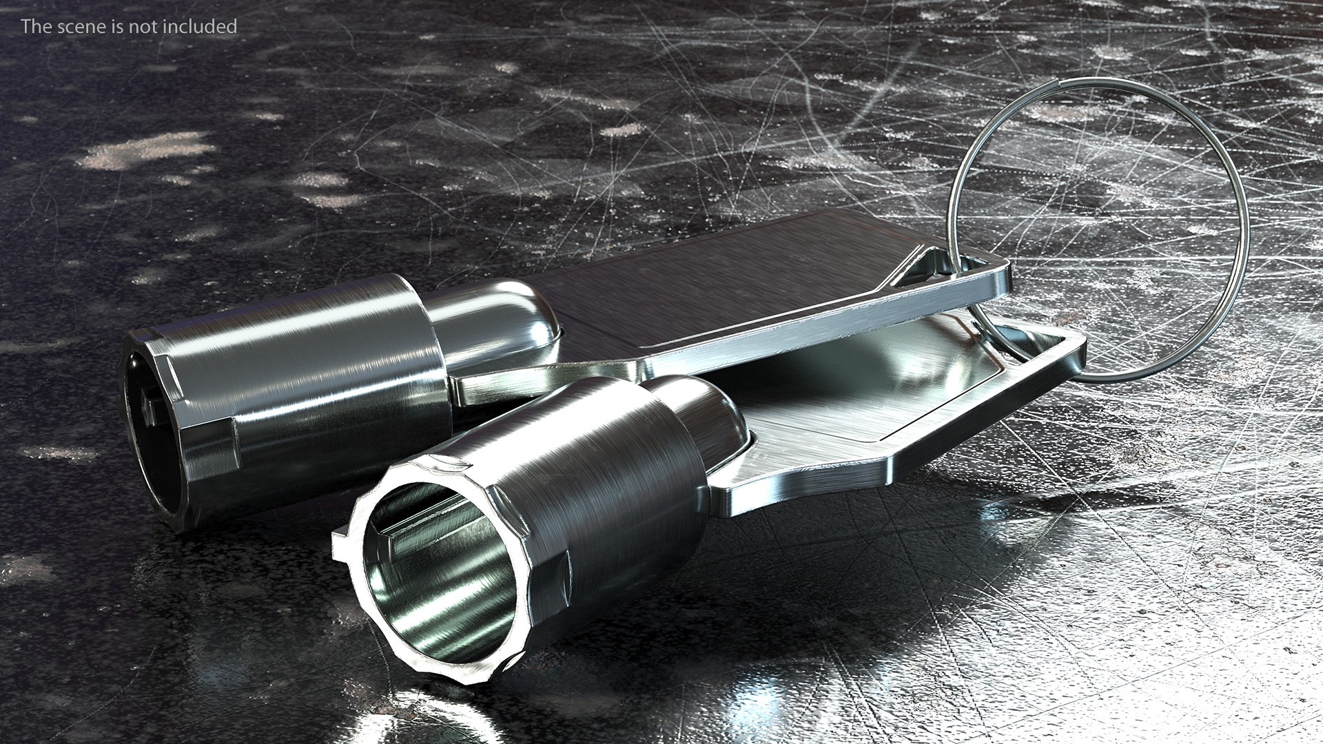 Security Tubular Key Model - TurboSquid 1870734