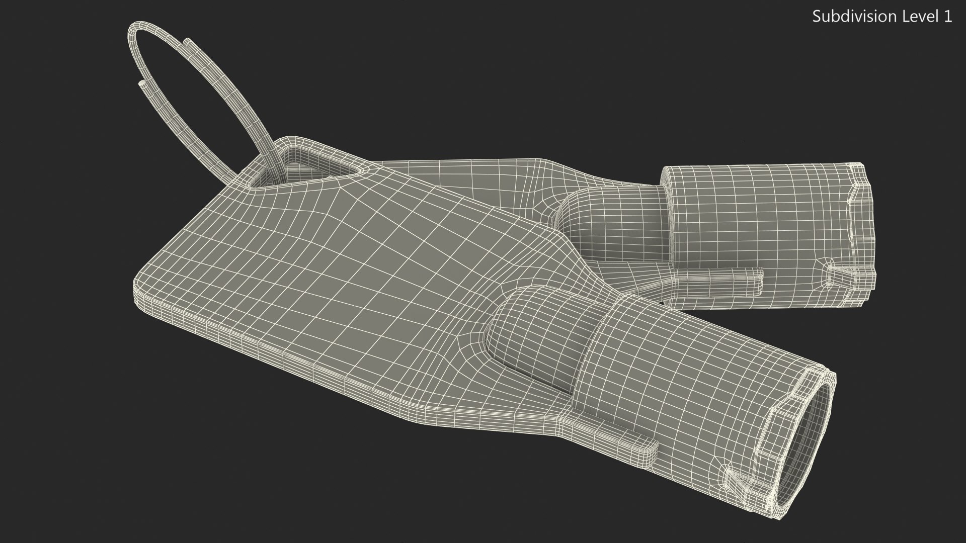 Security Tubular Key Model - TurboSquid 1870734