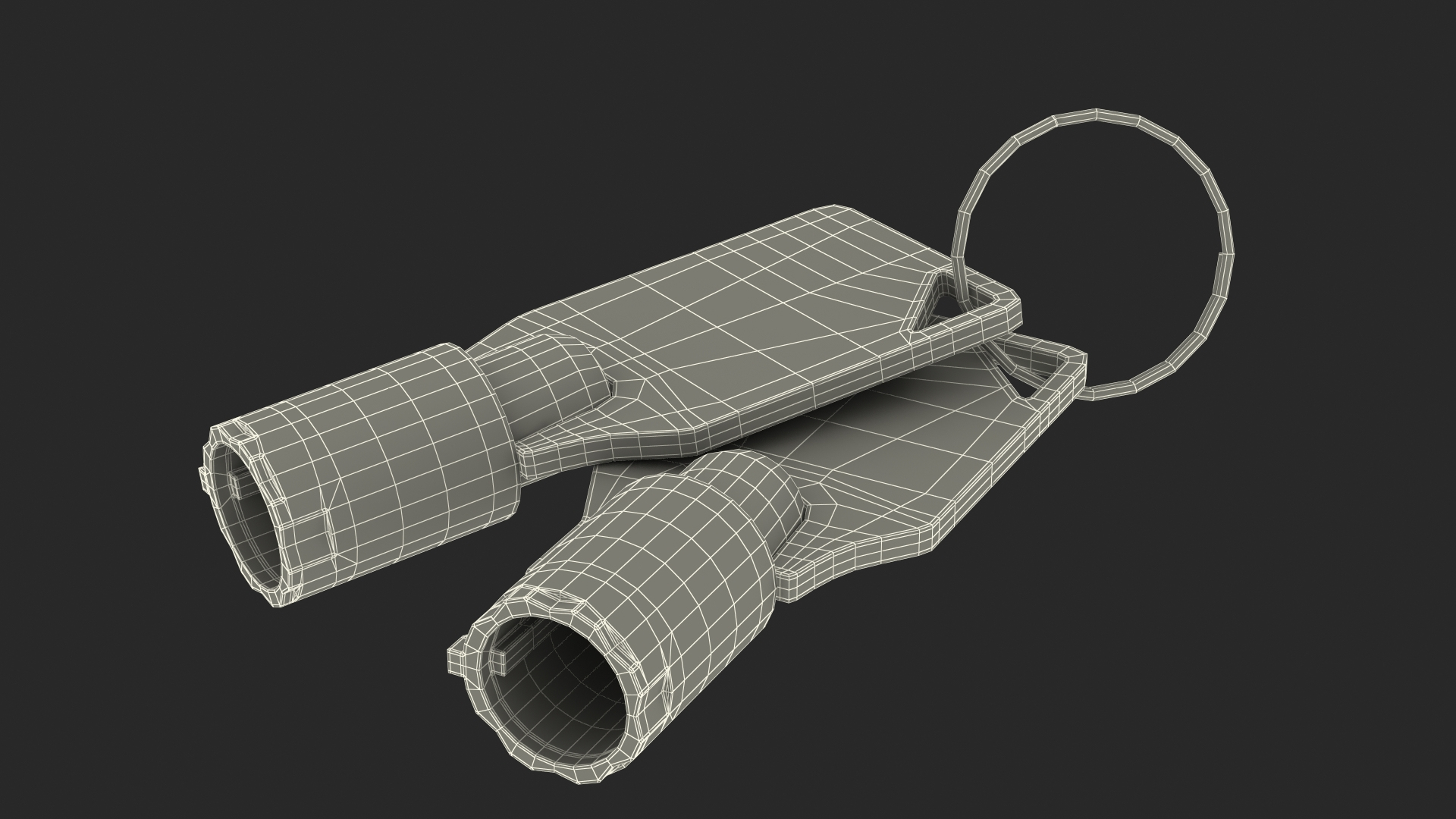 Security Tubular Key Model - TurboSquid 1870734