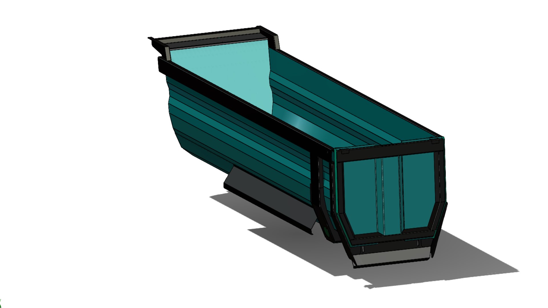 Dump Trailer 3D Model - TurboSquid 2105329