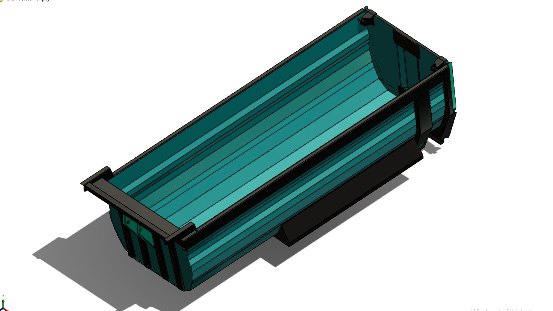 Dump Trailer 3D Model - TurboSquid 2105329