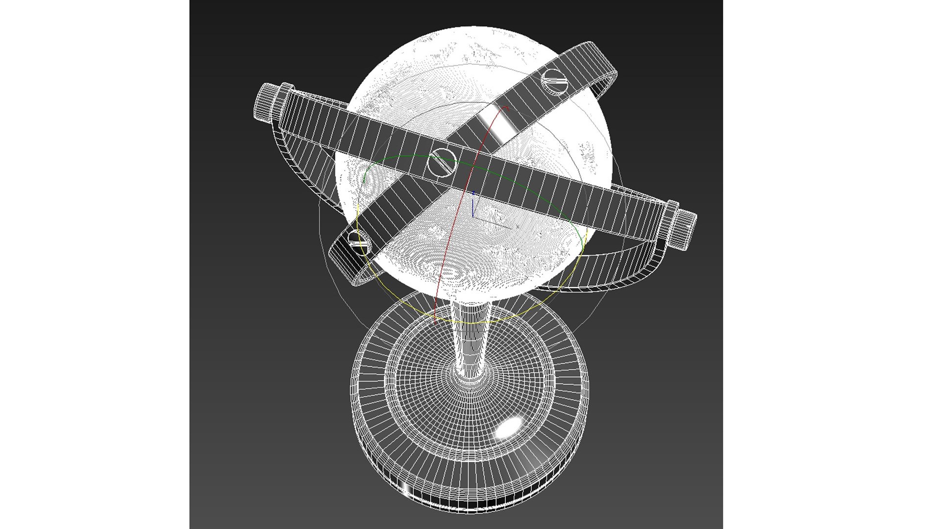 3D Katharine Pooley Pyrite Ball On Stand Model - TurboSquid 2241697