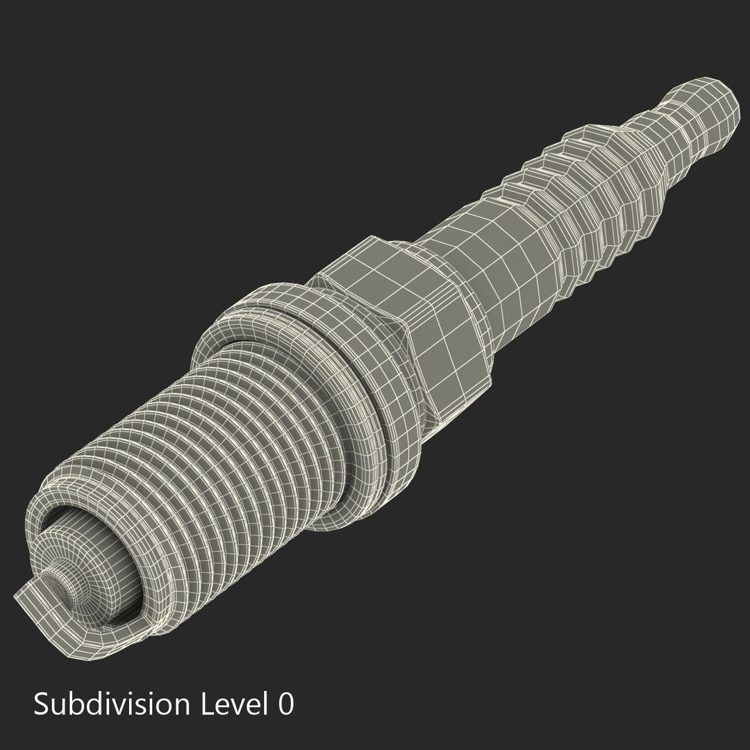 Spark Plug Generic 3d Model