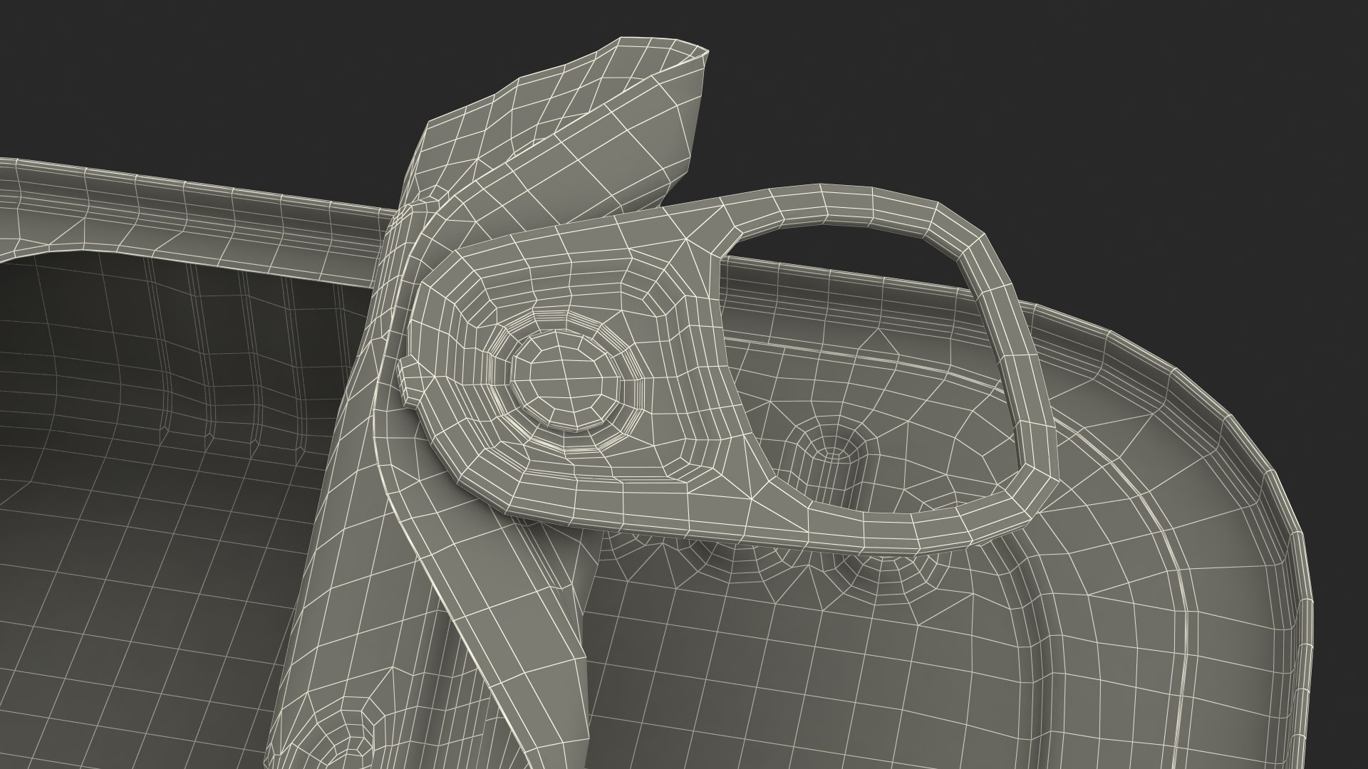 Half Open Empty Rectangular Can 3D model - TurboSquid 1799392