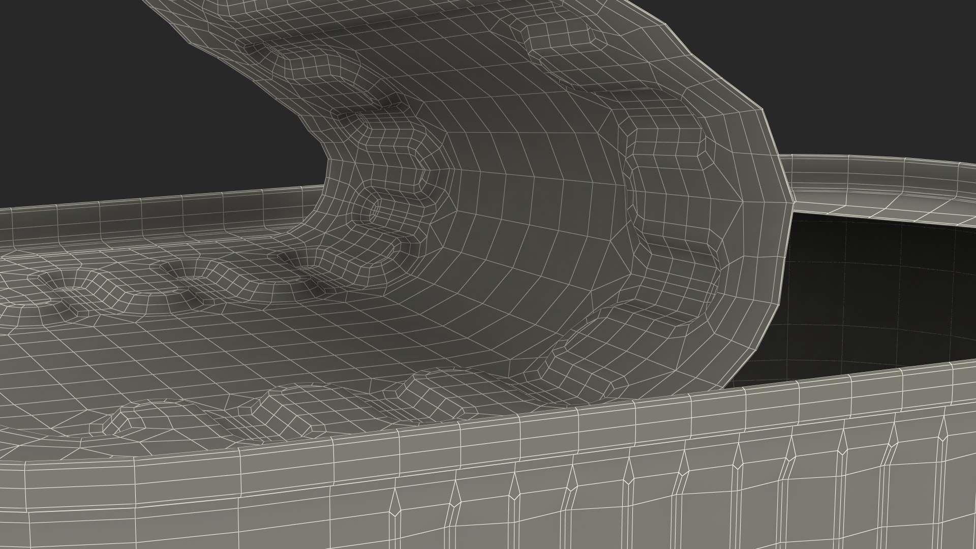 Half Open Empty Rectangular Can 3D model - TurboSquid 1799392