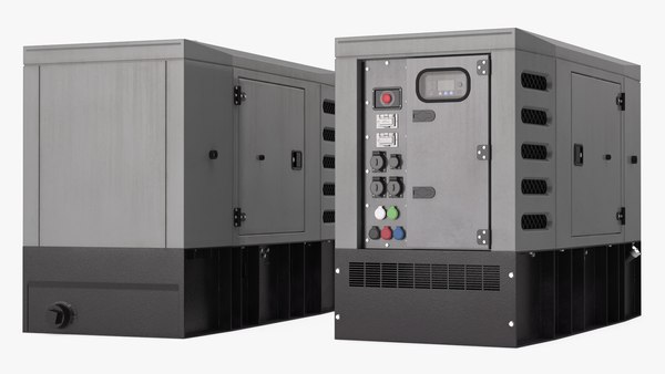 Mobile generator model - TurboSquid 1546230