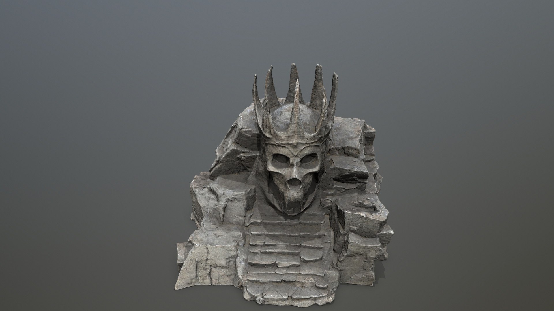 Skull Cave 3D - TurboSquid 2375016