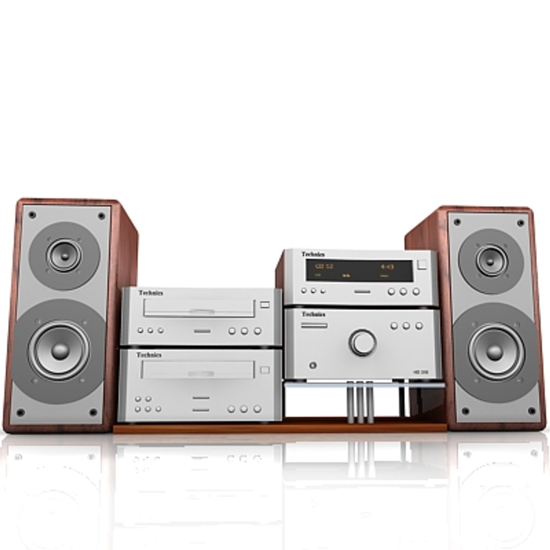 Technics Cd Player 3d Model