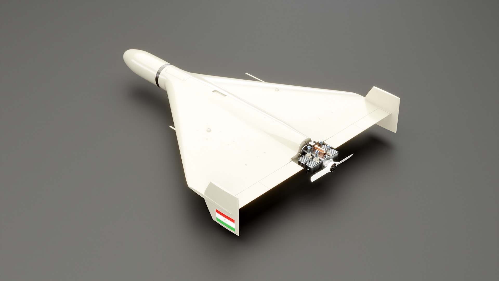 Shahed 136 Iran UAV Drone 3D Model - TurboSquid 2290773