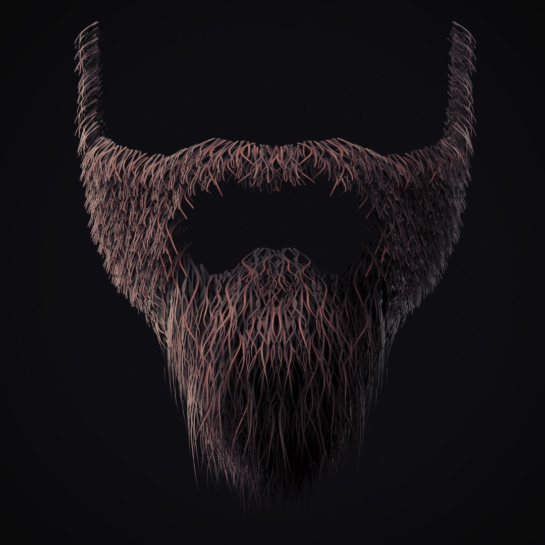 Beard 13 3D Model - TurboSquid 1489867