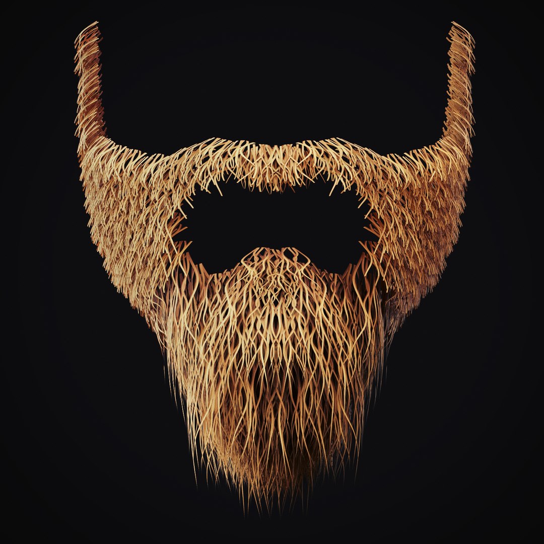 Beard 13 3D Model - TurboSquid 1489867