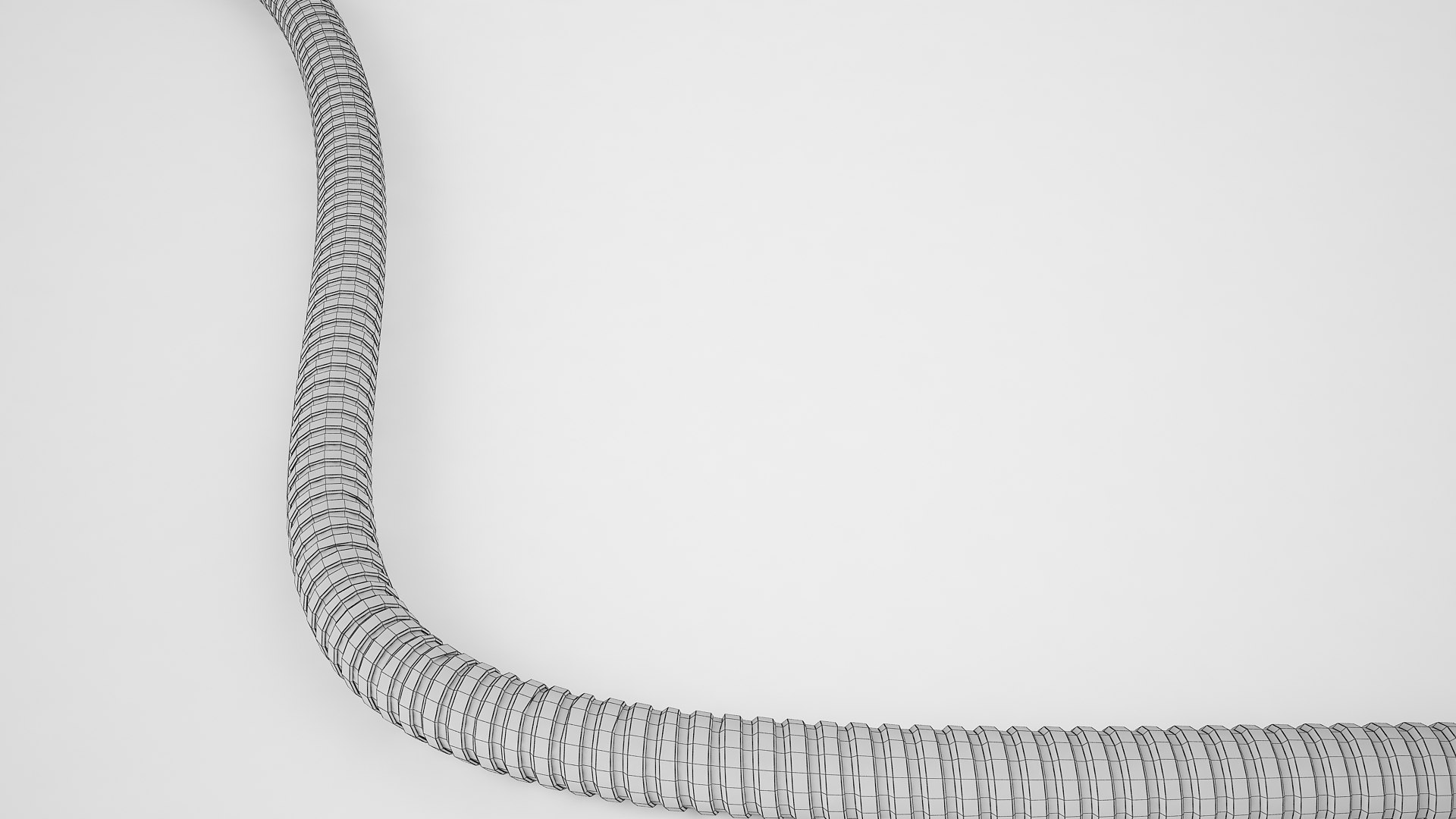 Flexible Steel Conduit 3D Model - TurboSquid 1568236