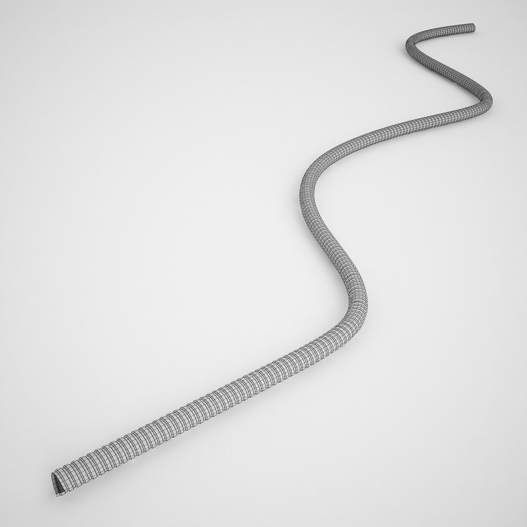 Flexible Steel Conduit 3D Model - TurboSquid 1568236