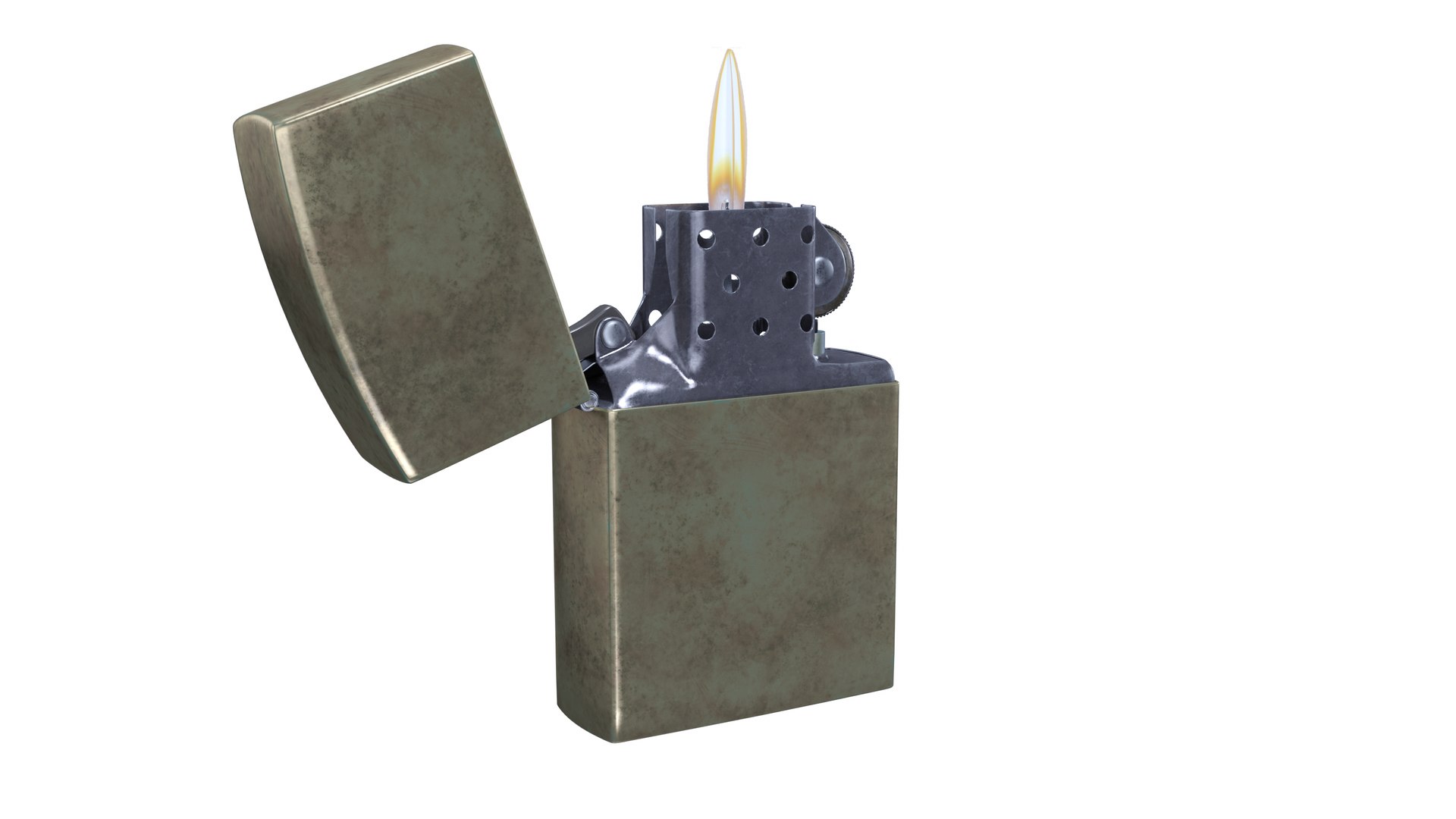 3D Zippo Lighter Model - TurboSquid 1779241