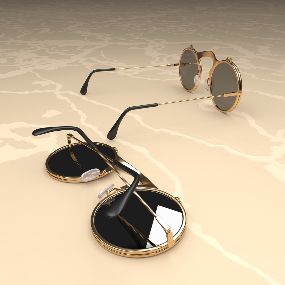 3D Glasses Fashion Eyewear Model - TurboSquid 1409347