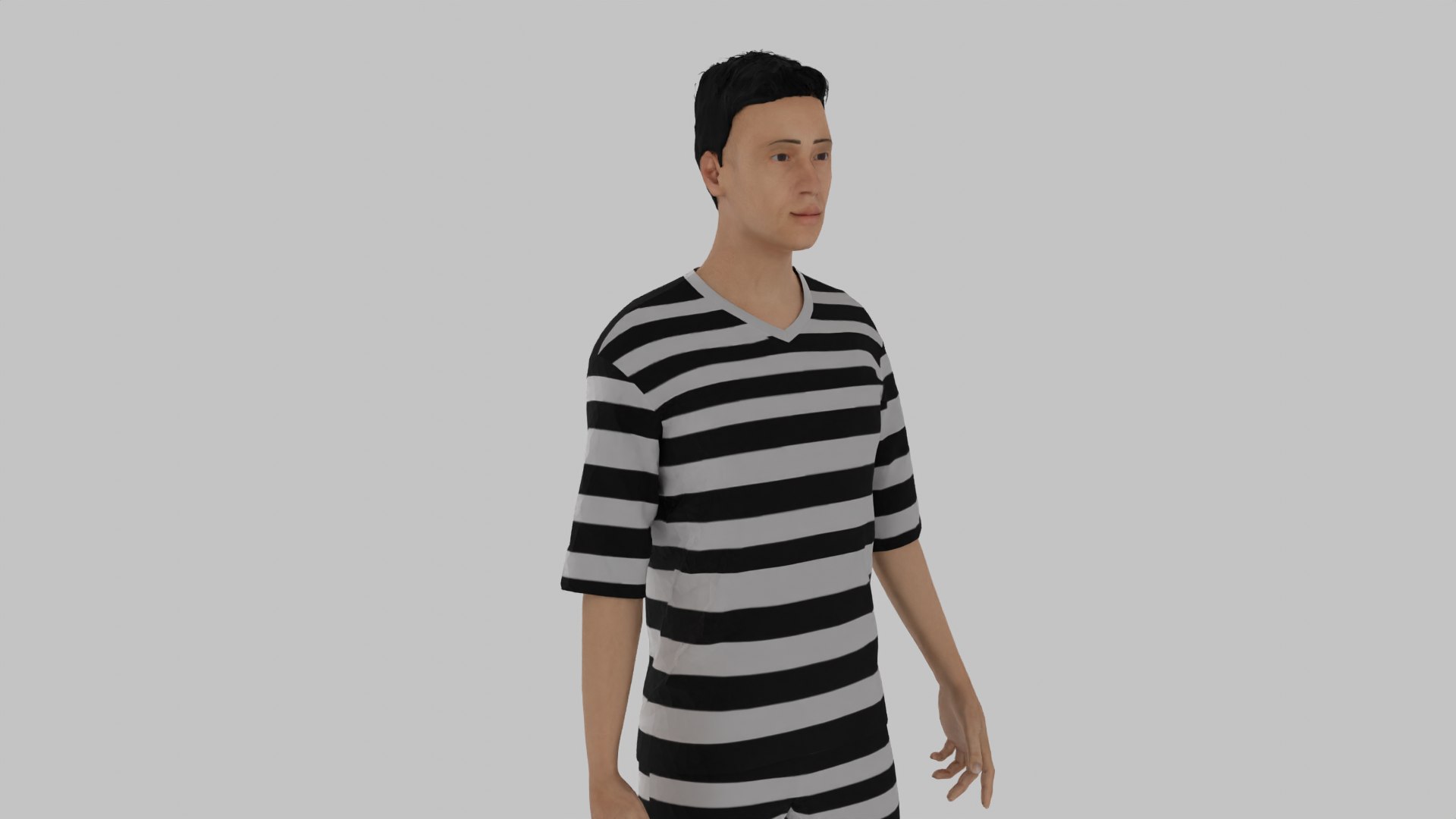 Prisoner Model - TurboSquid 1971596