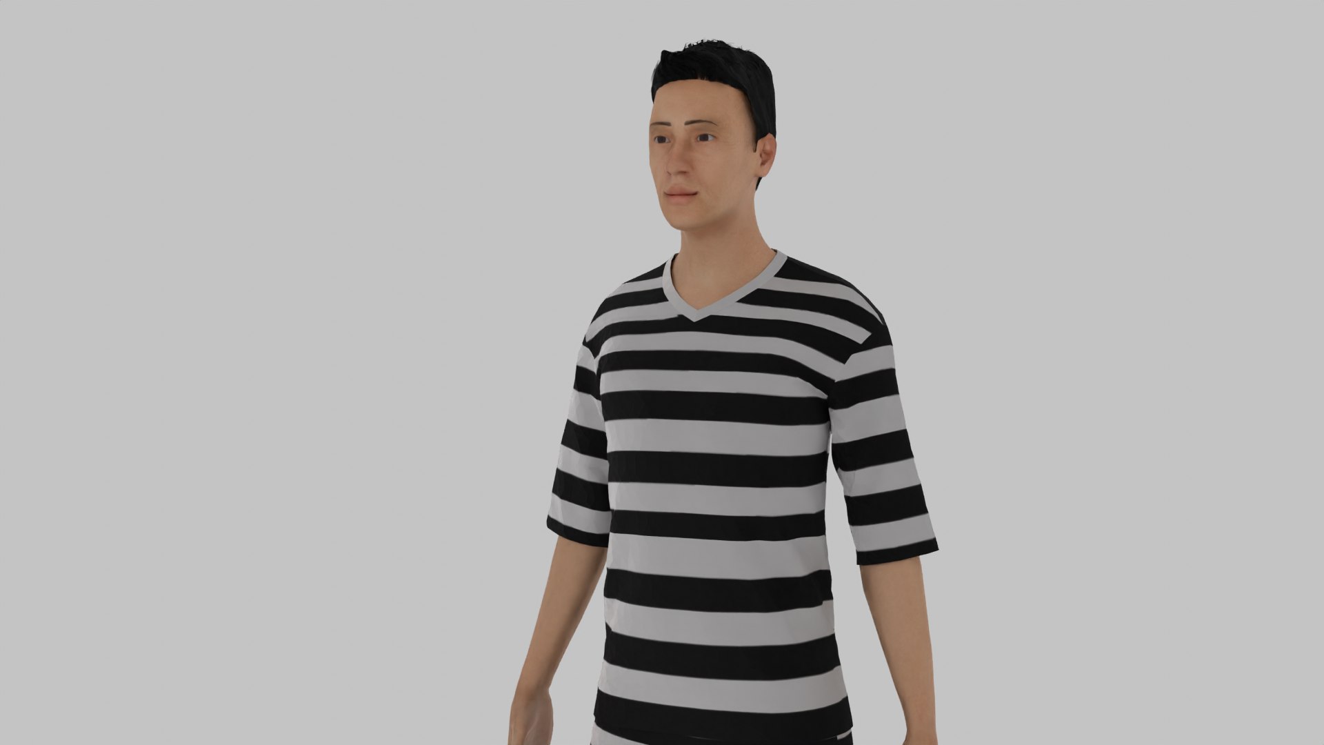 Prisoner Model - TurboSquid 1971596