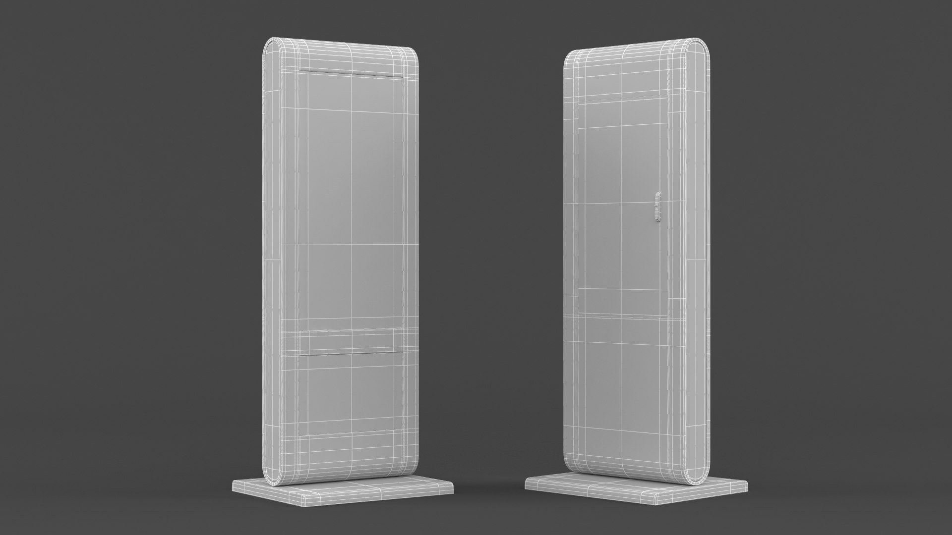 3D Digital Kiosk Model - TurboSquid 2262659