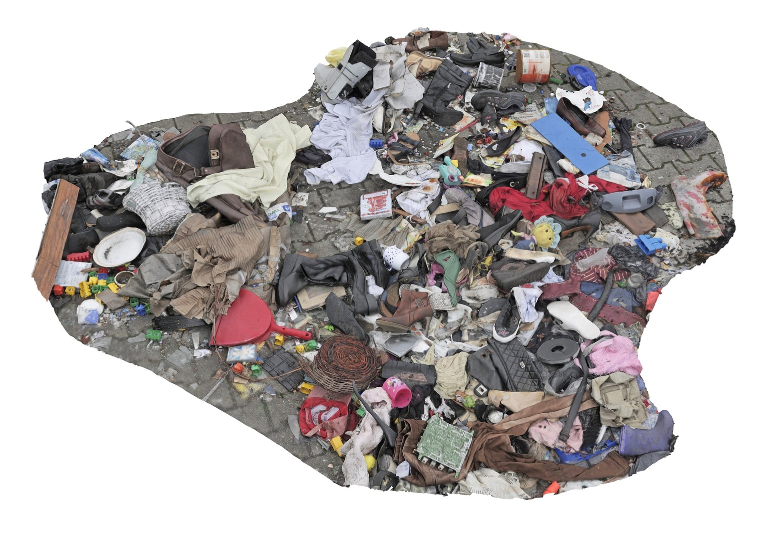 Clothes Shoes Garbage 3D - TurboSquid 1654184