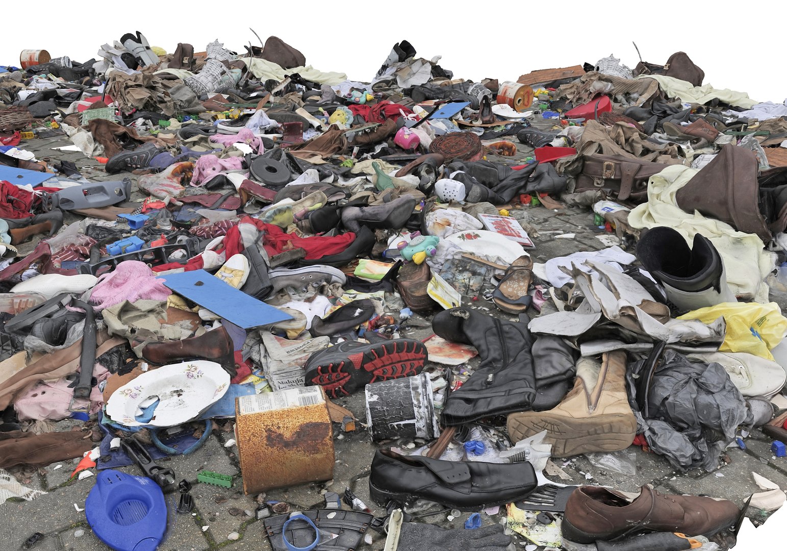Clothes Shoes Garbage 3D - TurboSquid 1654184