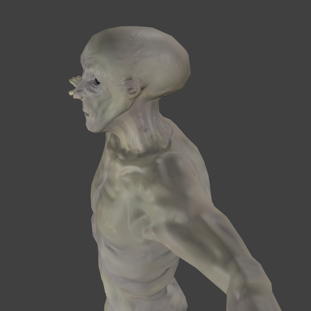 3d alien creature model