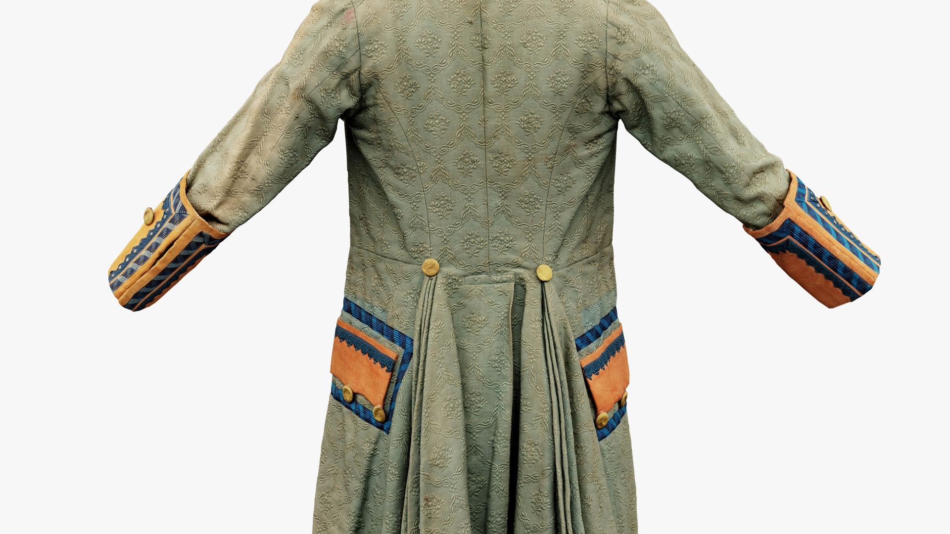 Star Jacket 3D model - TurboSquid 1851627