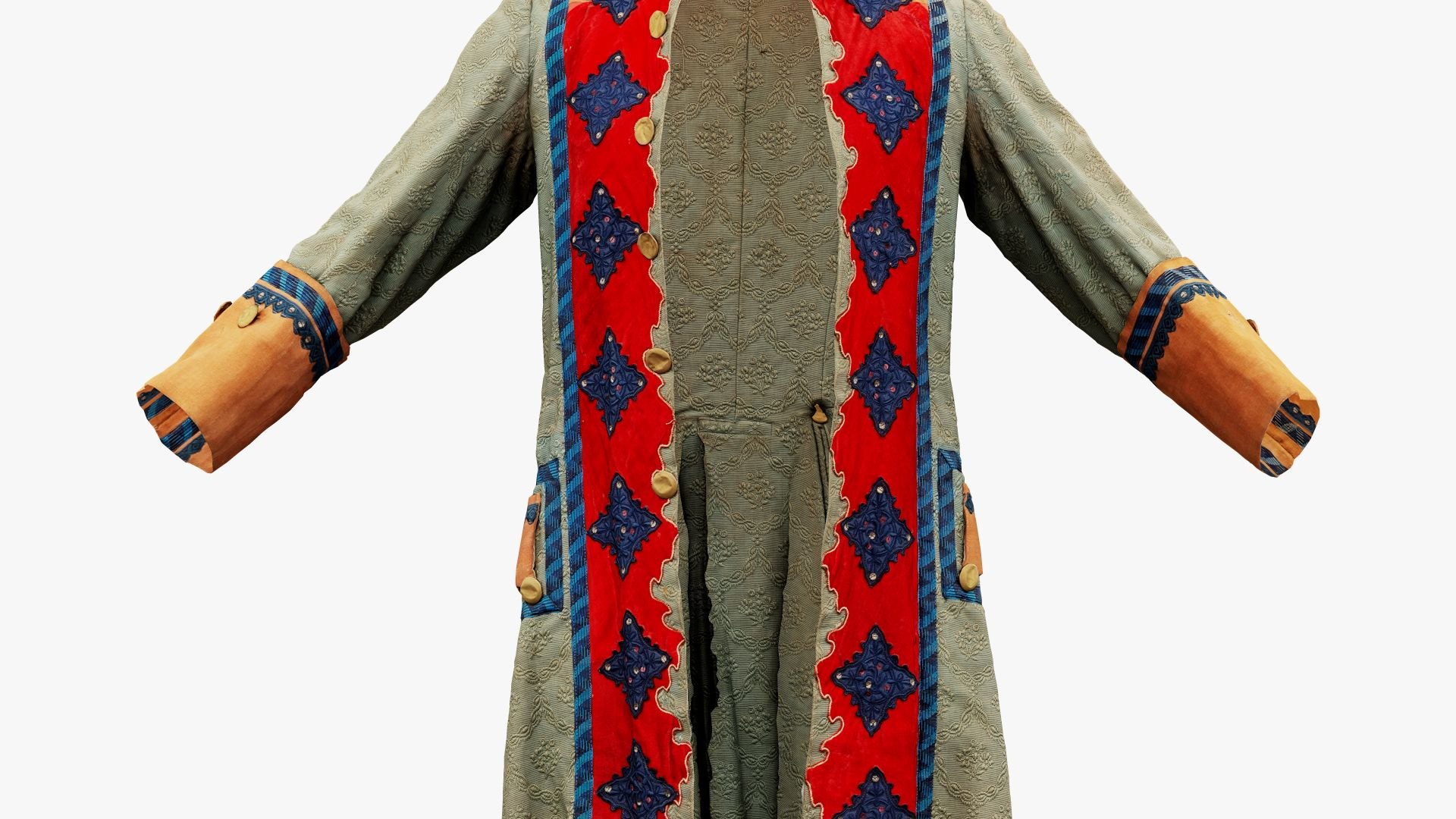 Star Jacket 3D model - TurboSquid 1851627