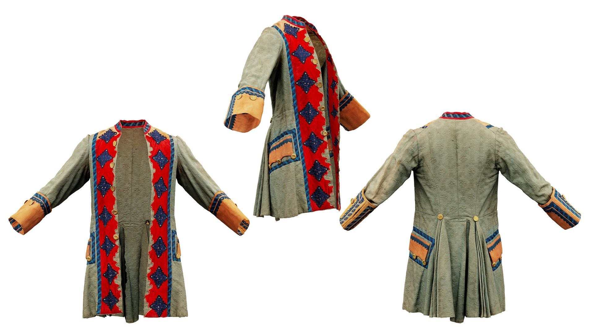 Star Jacket 3D model - TurboSquid 1851627