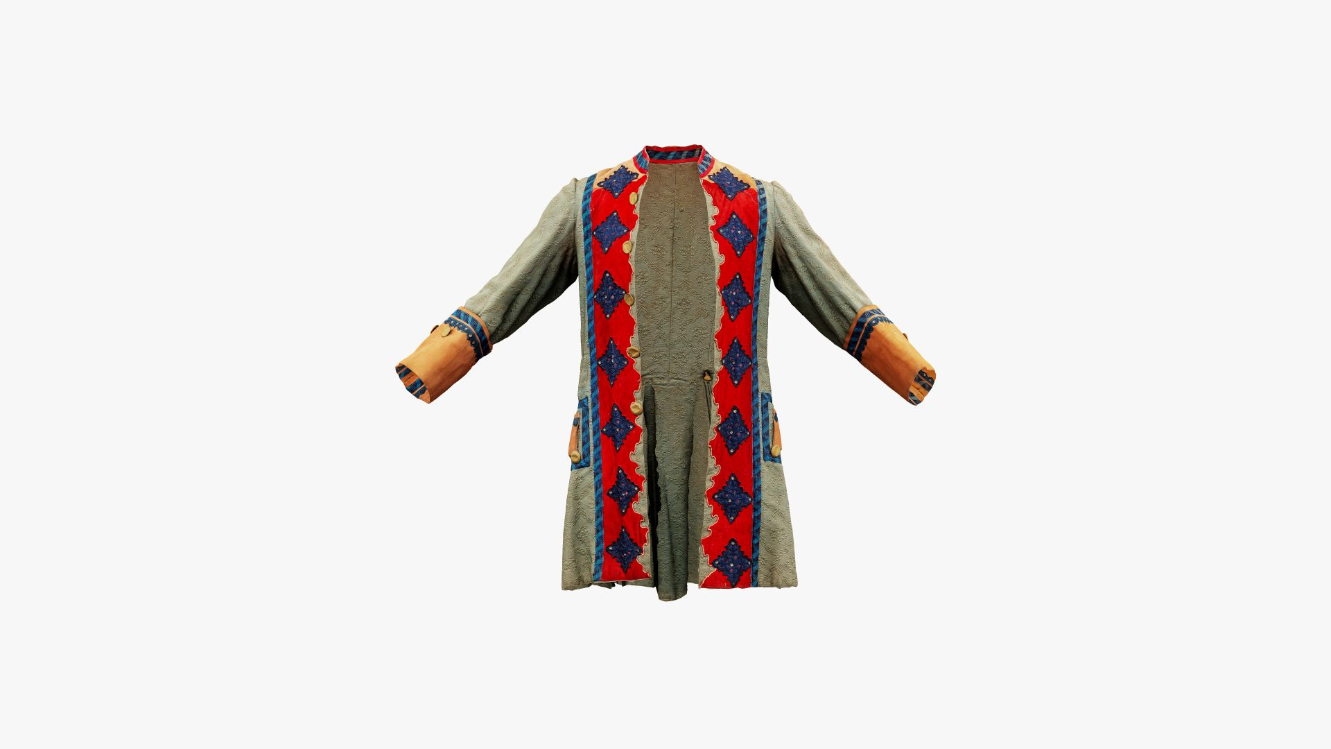 Star Jacket 3D model - TurboSquid 1851627