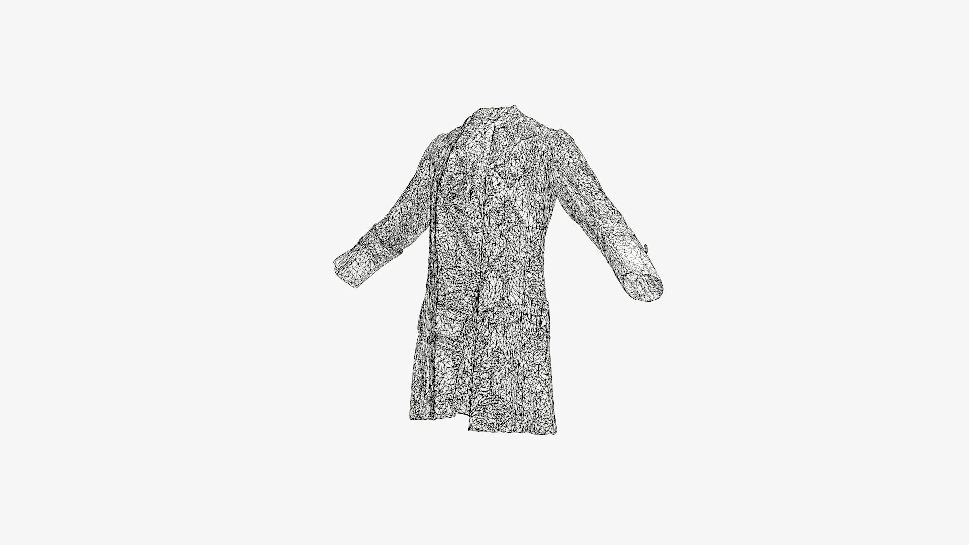 Star Jacket 3D model - TurboSquid 1851627