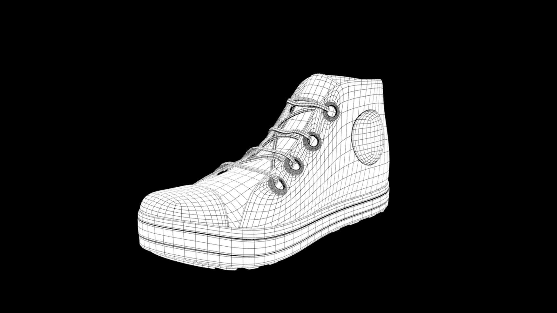 shoe sneaker 3d c4d