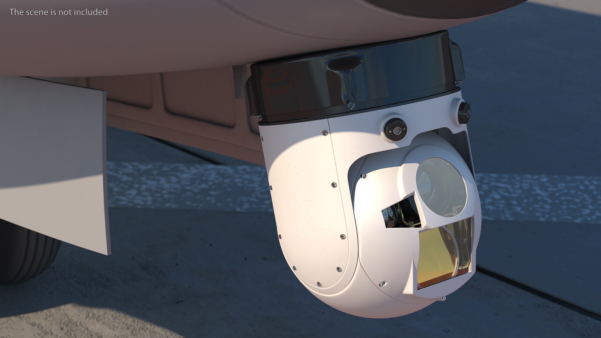 3D Model Gyro Stabilized Multisensor Surveillance System - TurboSquid ...