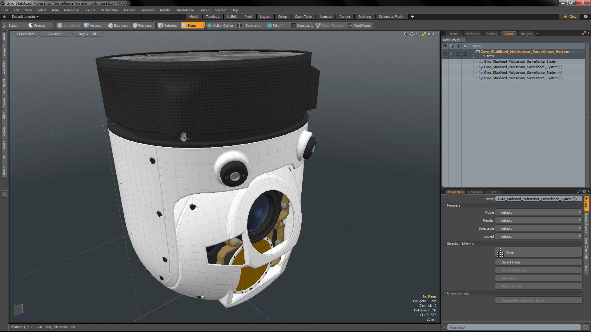 3D model Gyro Stabilized Multisensor Surveillance System - TurboSquid ...